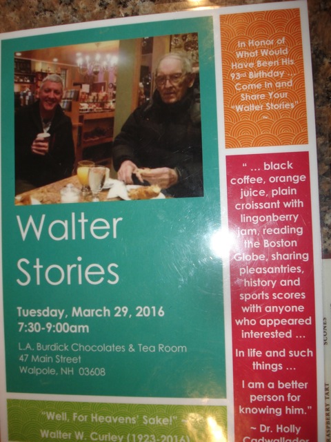 Remembering Walter | The Walpolean