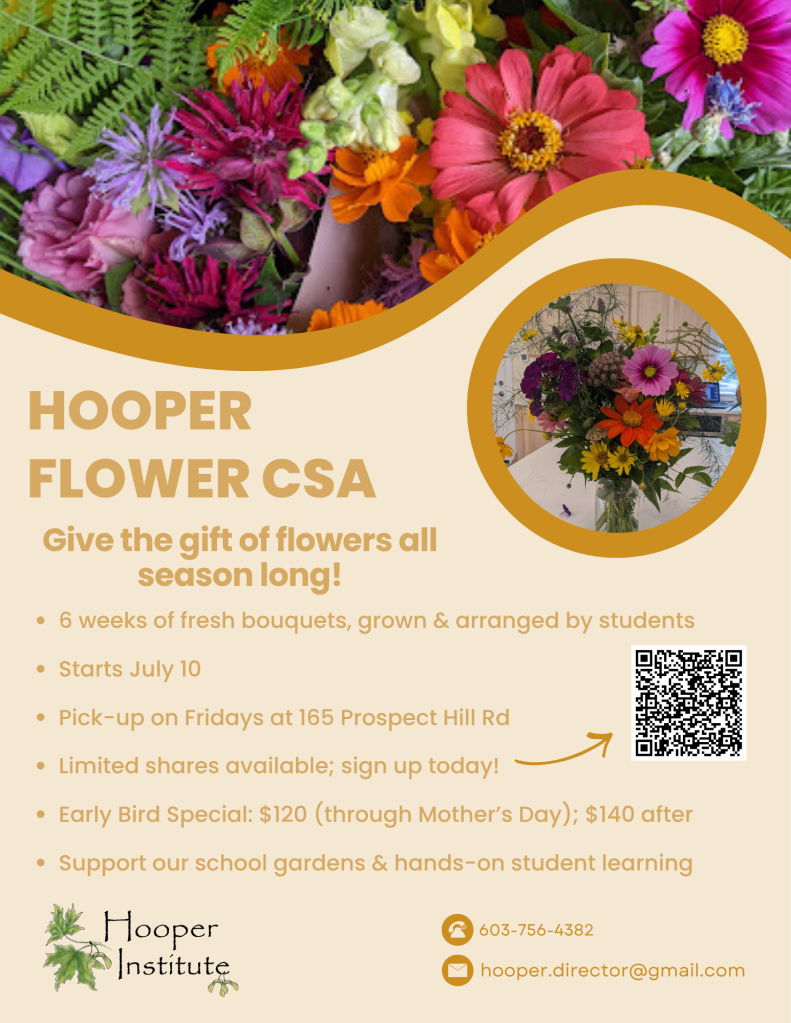 Hooper Flower CSA | The Walpolean